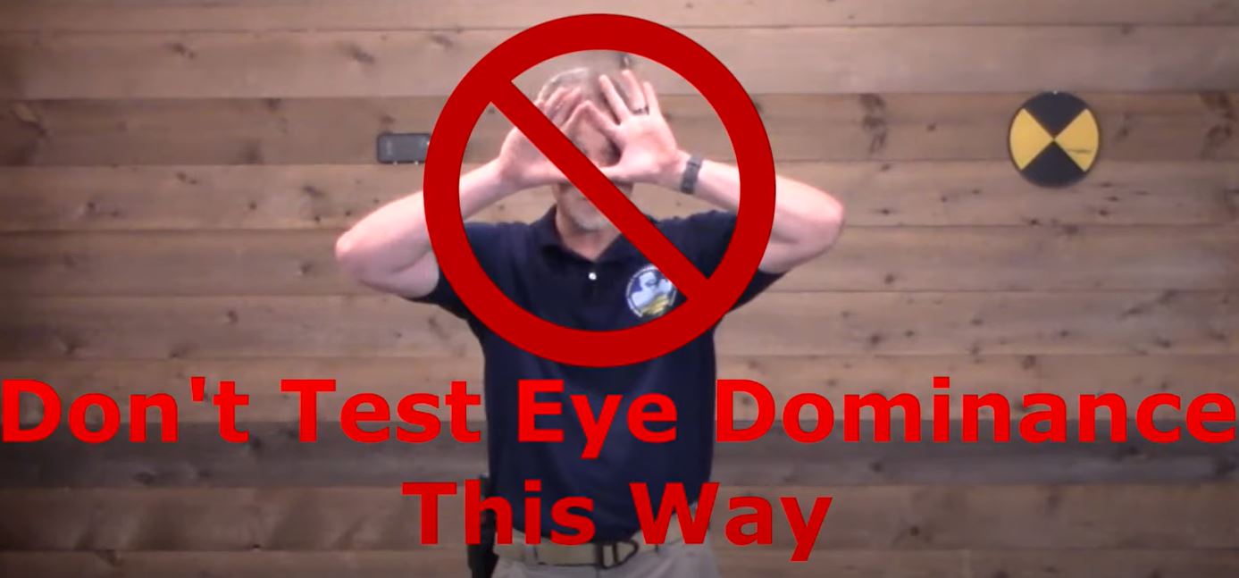 Cross-dominant shooting with shotguns, rifles, and archery — Dry Fire ...