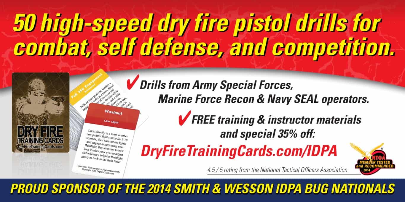 IDPA – Dry Fire Training Cards