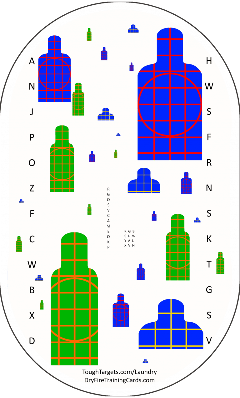 Self-Standing Tough Targets–The Funnest Dry Fire Target Available Today ...